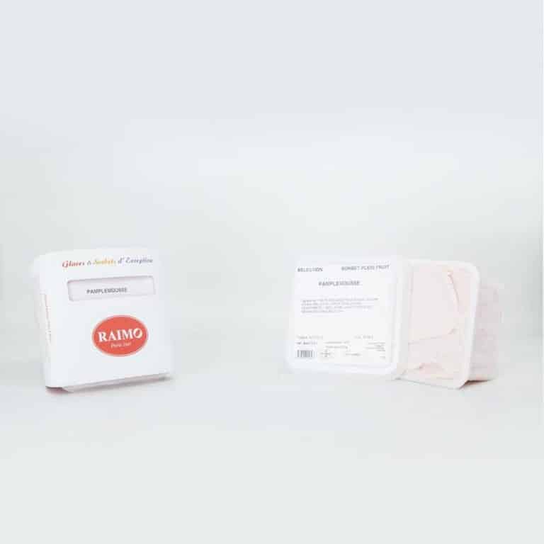 Sorbet Artisanal Pamplemousse Rose - Raimo Glacier